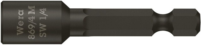 869/4 M Dopbit, Magnetisch, 1/4" X 50 Mm - De Boer